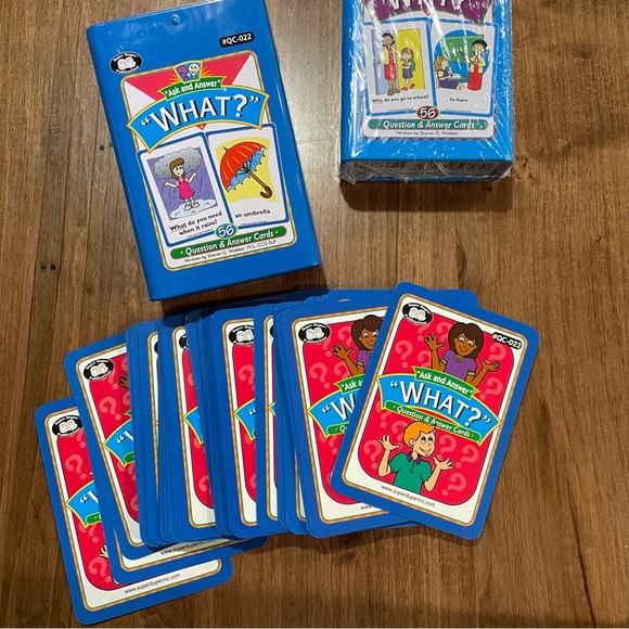 Toys | Super Duper Wh Question Cards | Poshmark